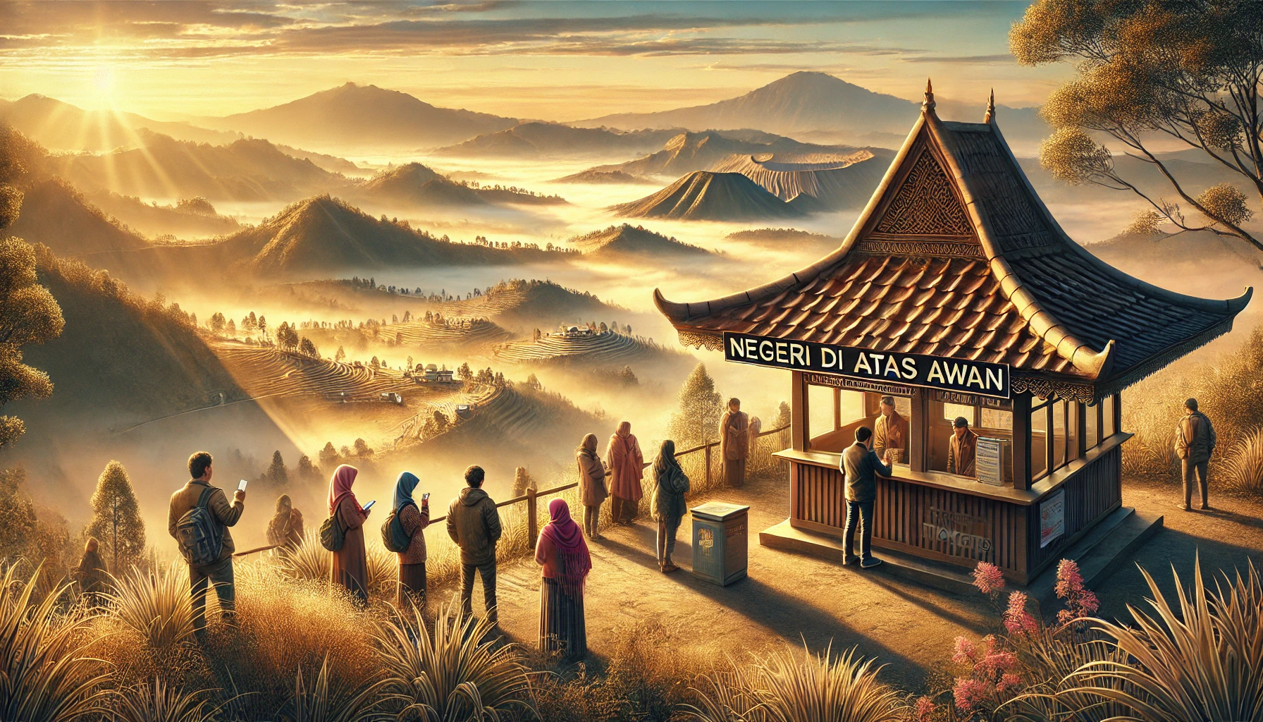 Tiket Masuk Negeri Diatas Awan Dieng dan Panduan Lengkap