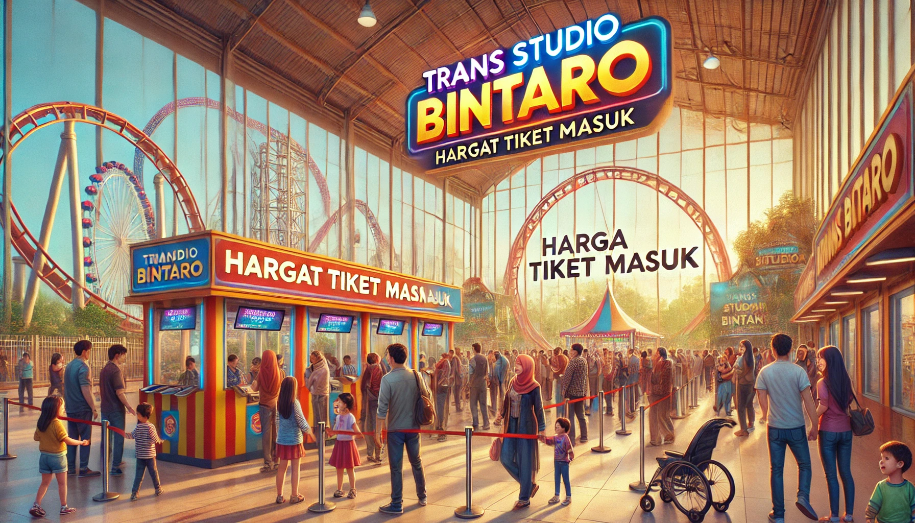 Trans Studio Bintaro Harga Tiket Masuk dan Panduan Lengkap