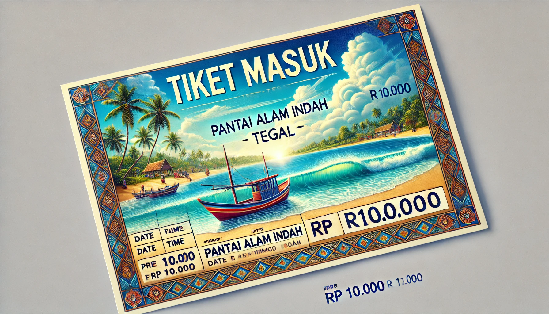 Tiket Masuk Pantai Alam Indah Tegal dan Panduan Wisata Terbaru 2025