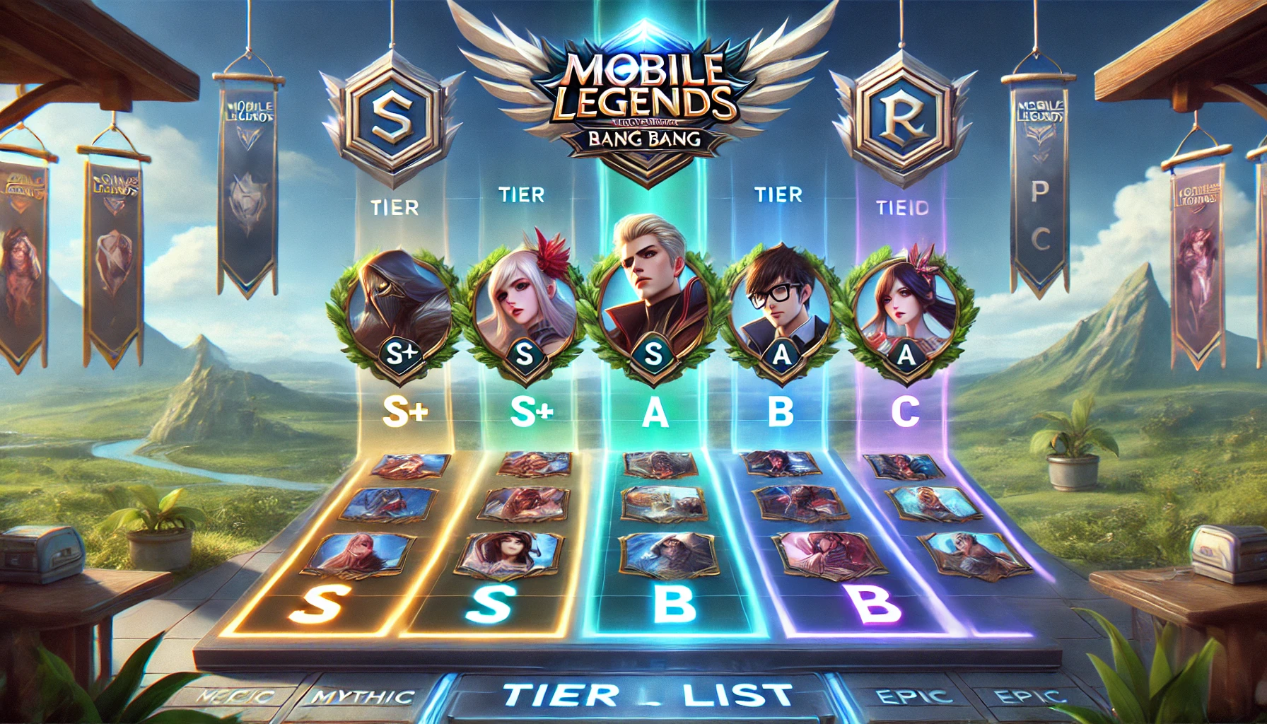 Mobile Legends Tier List Rank Terbaru Untuk Push Rank Lebih Mudah